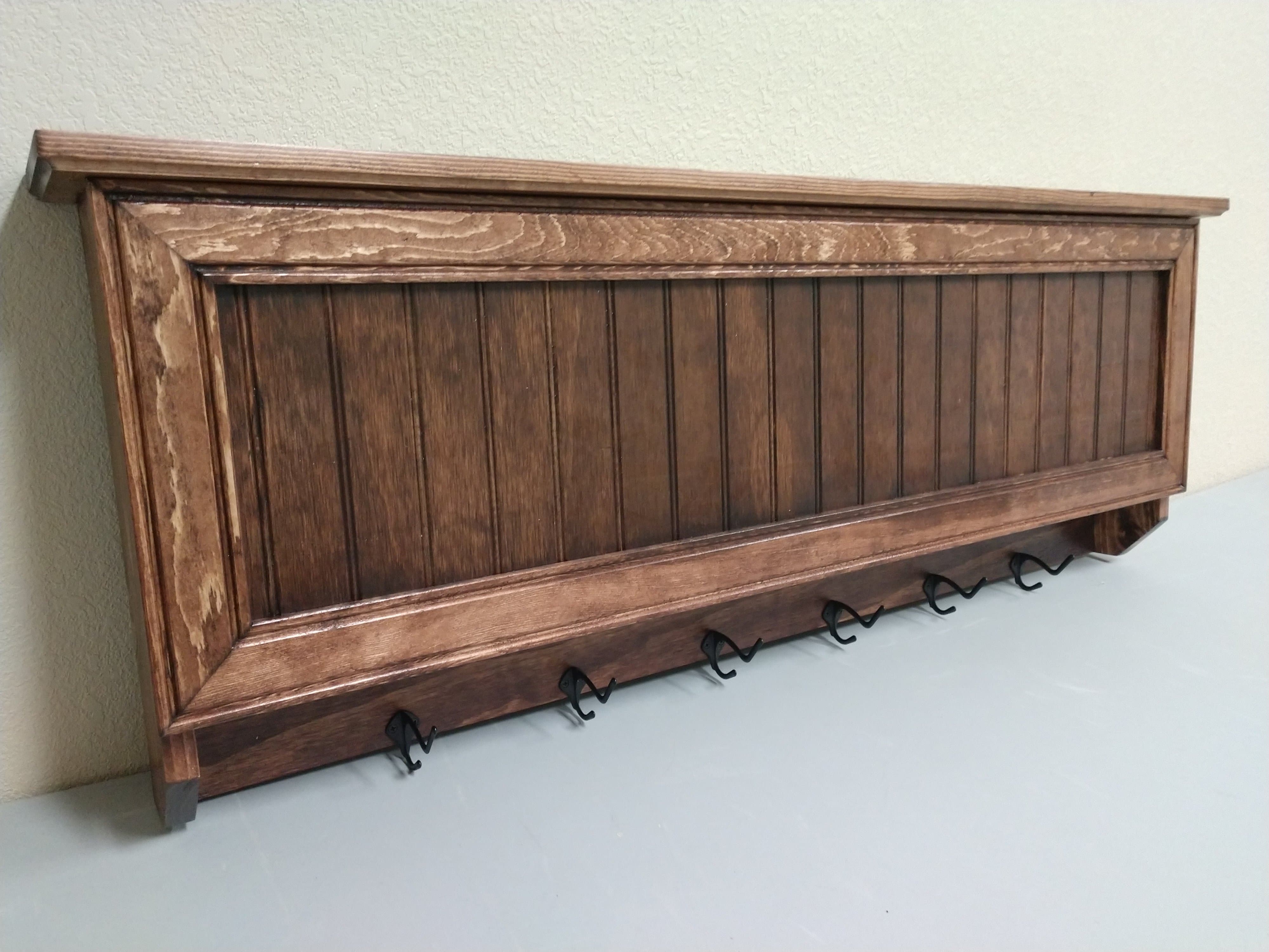 Large Coat Rack with Hidden Storage– Liberty Home Concealment
