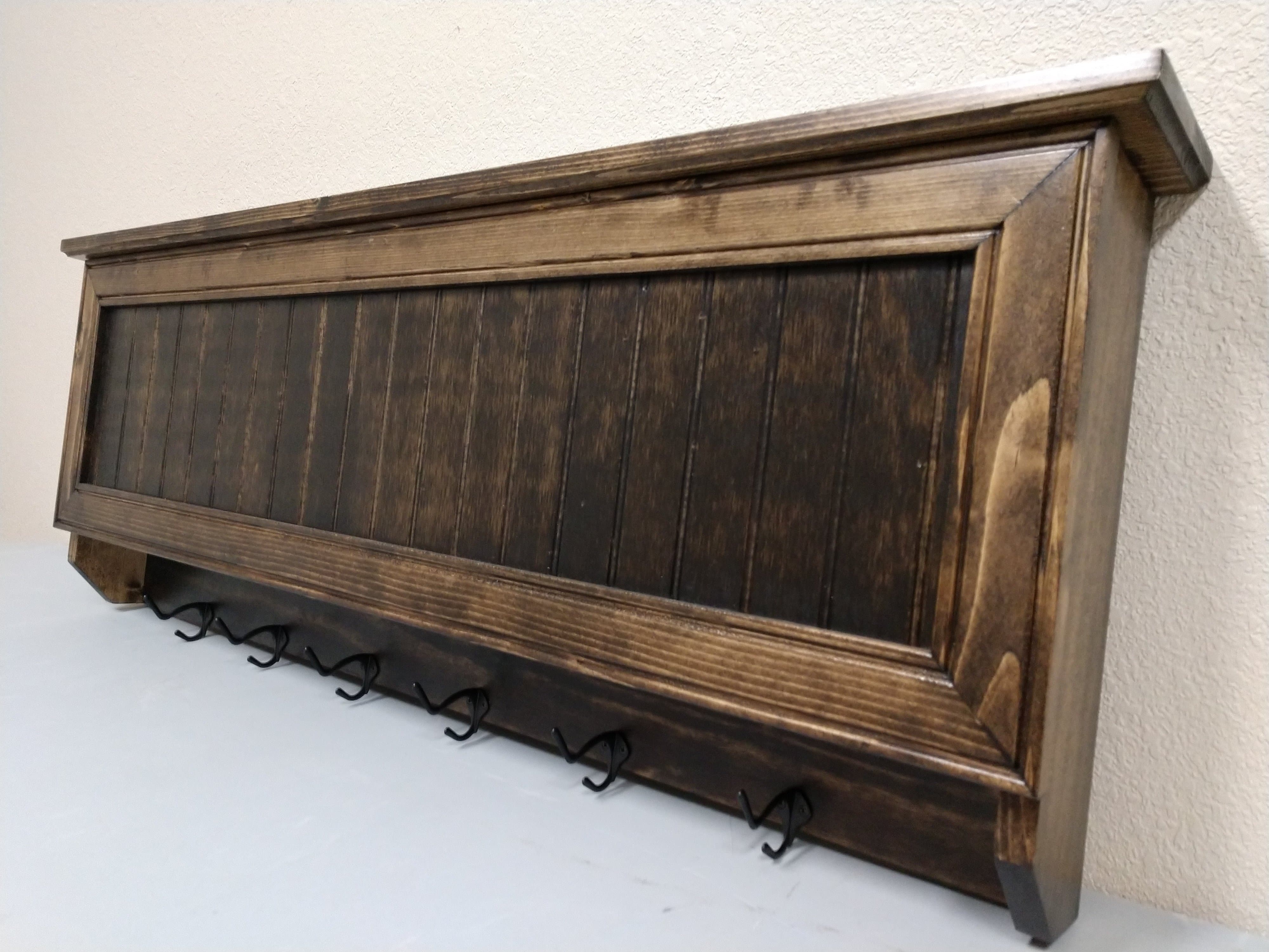 Large Coat Rack with Hidden Storage– Liberty Home Concealment