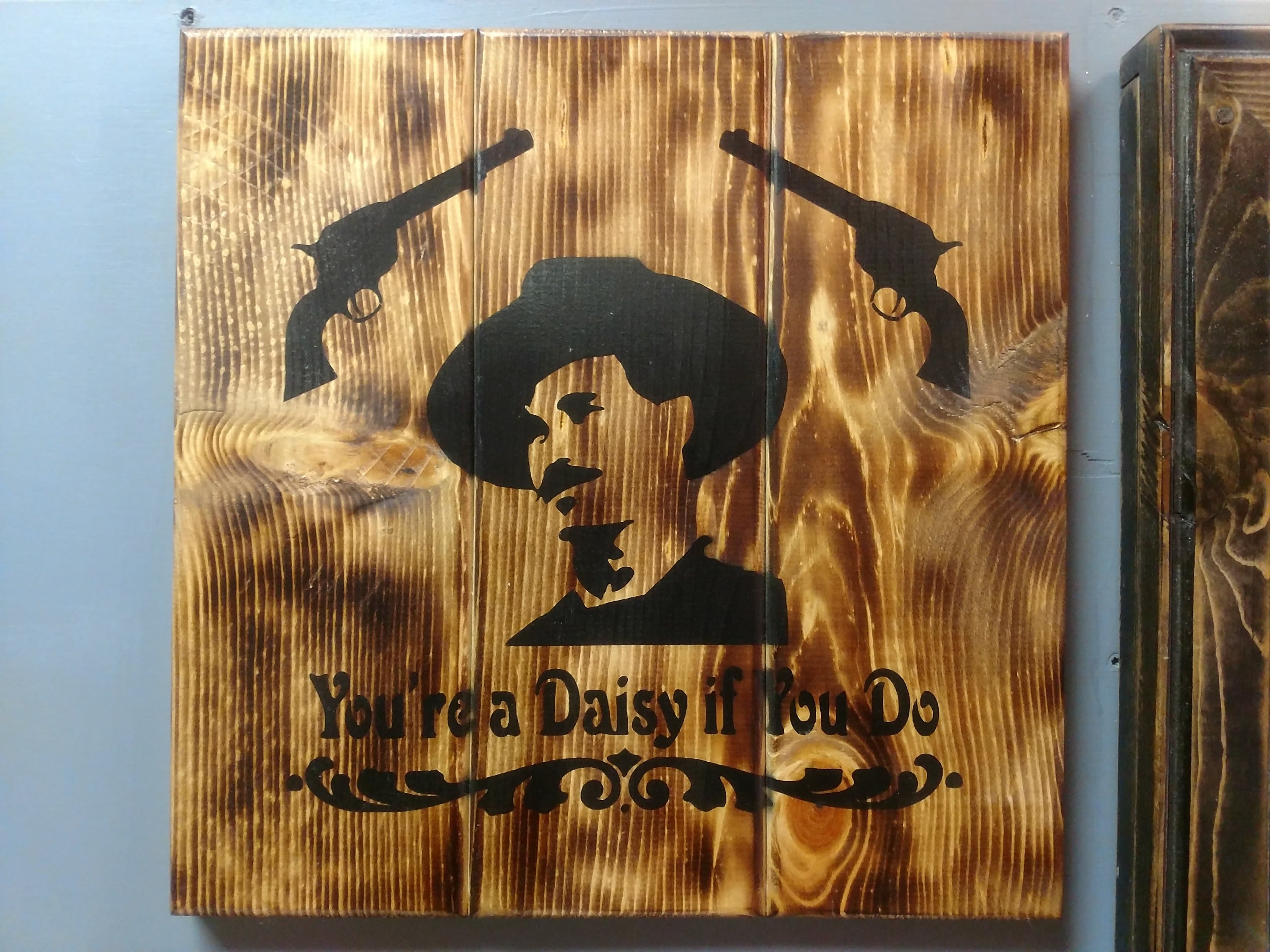 Doc Holliday wall art box.– Liberty Home Concealment