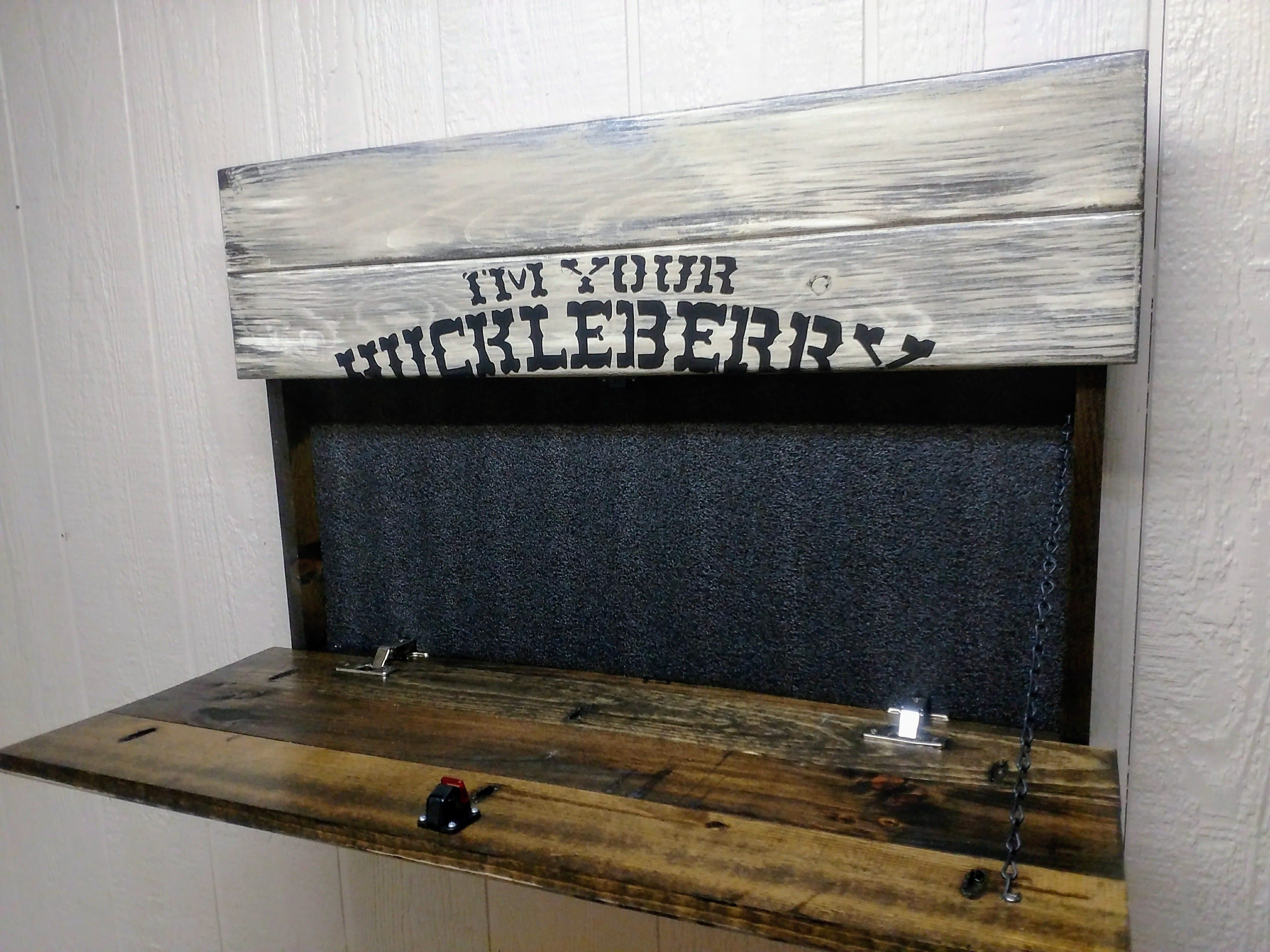 "I'm Your Huckleberry" Doc Holliday Wall Art + Hidden Storage– Liberty ...