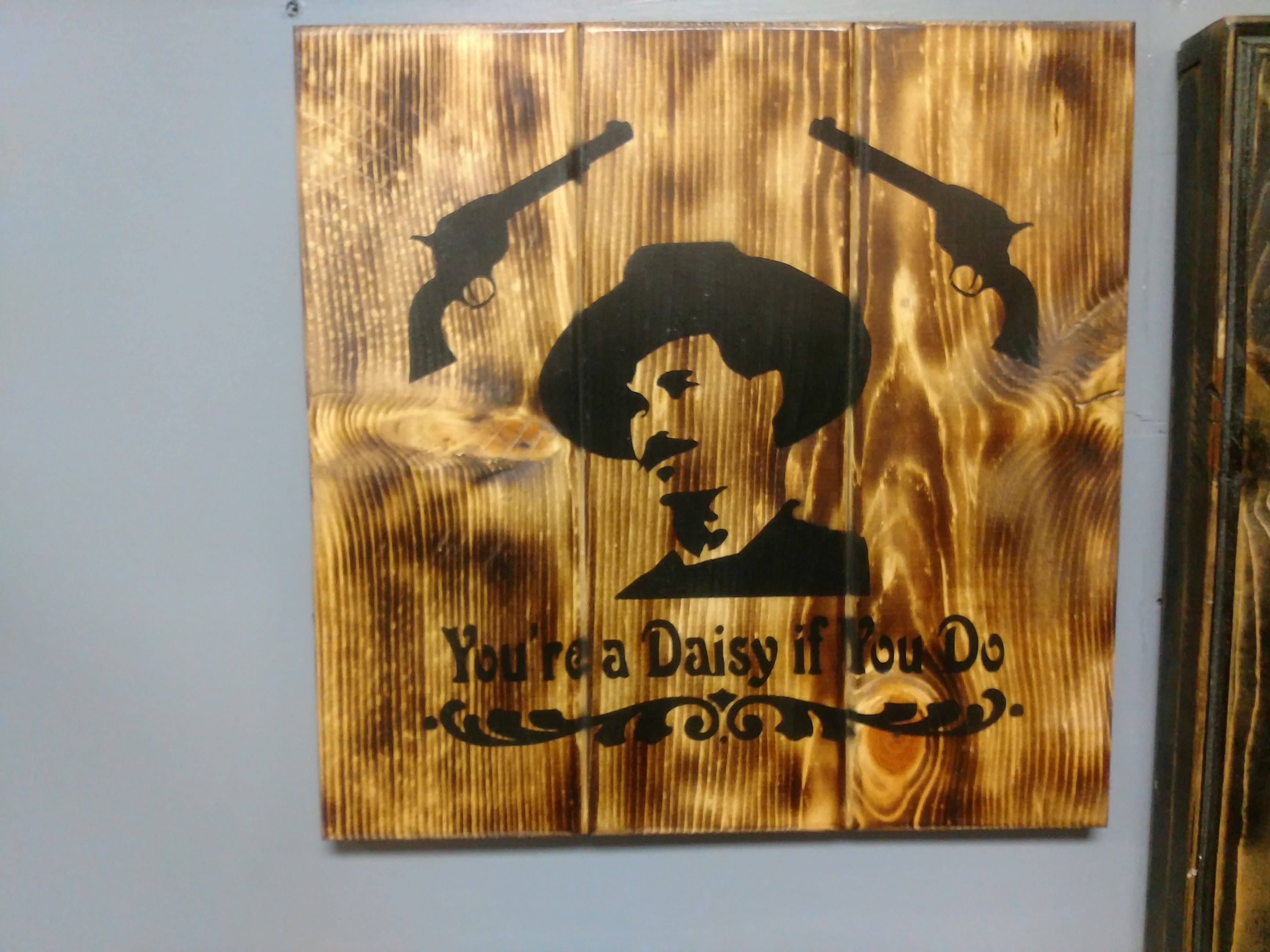 Doc Holliday wall art box.– Liberty Home Concealment