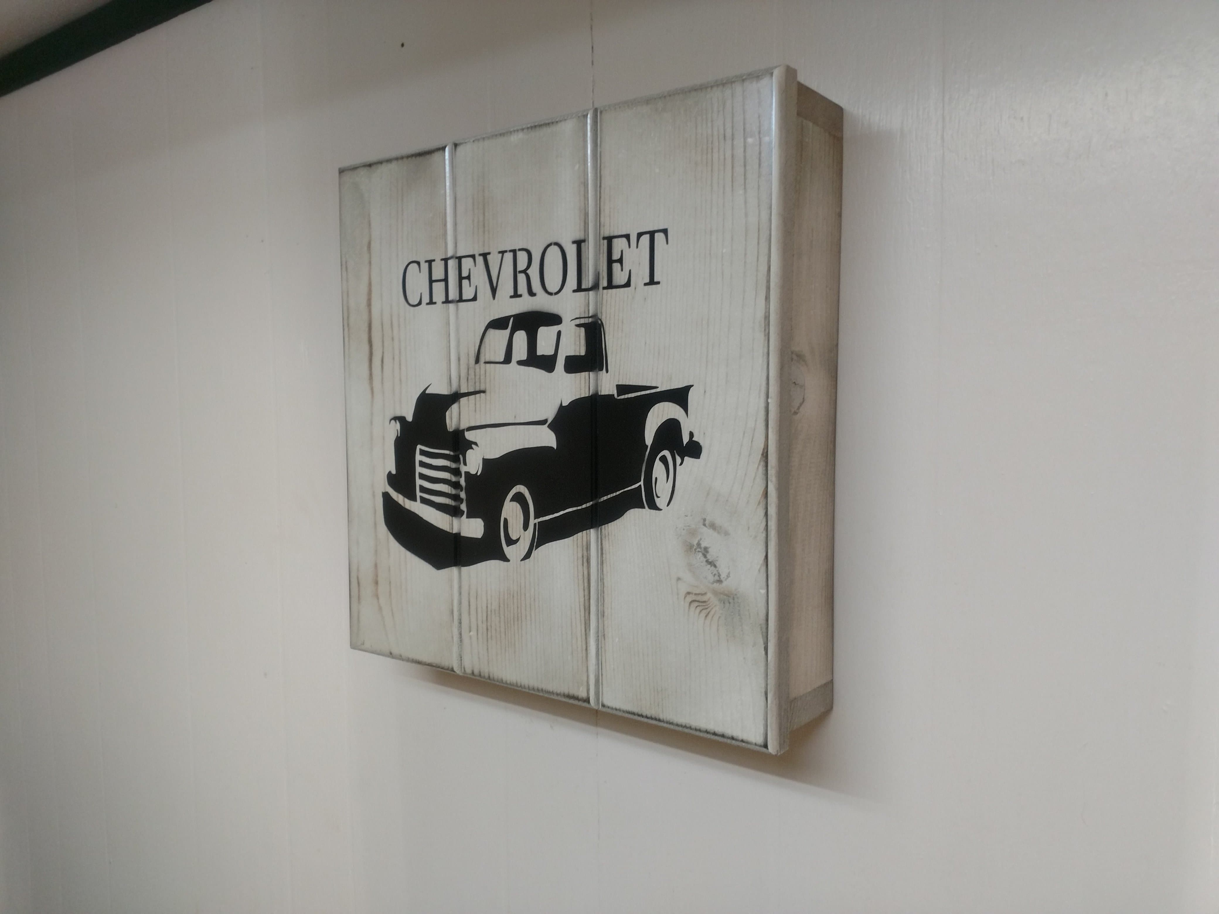 Chevrolet wall art box.– Liberty Home Concealment