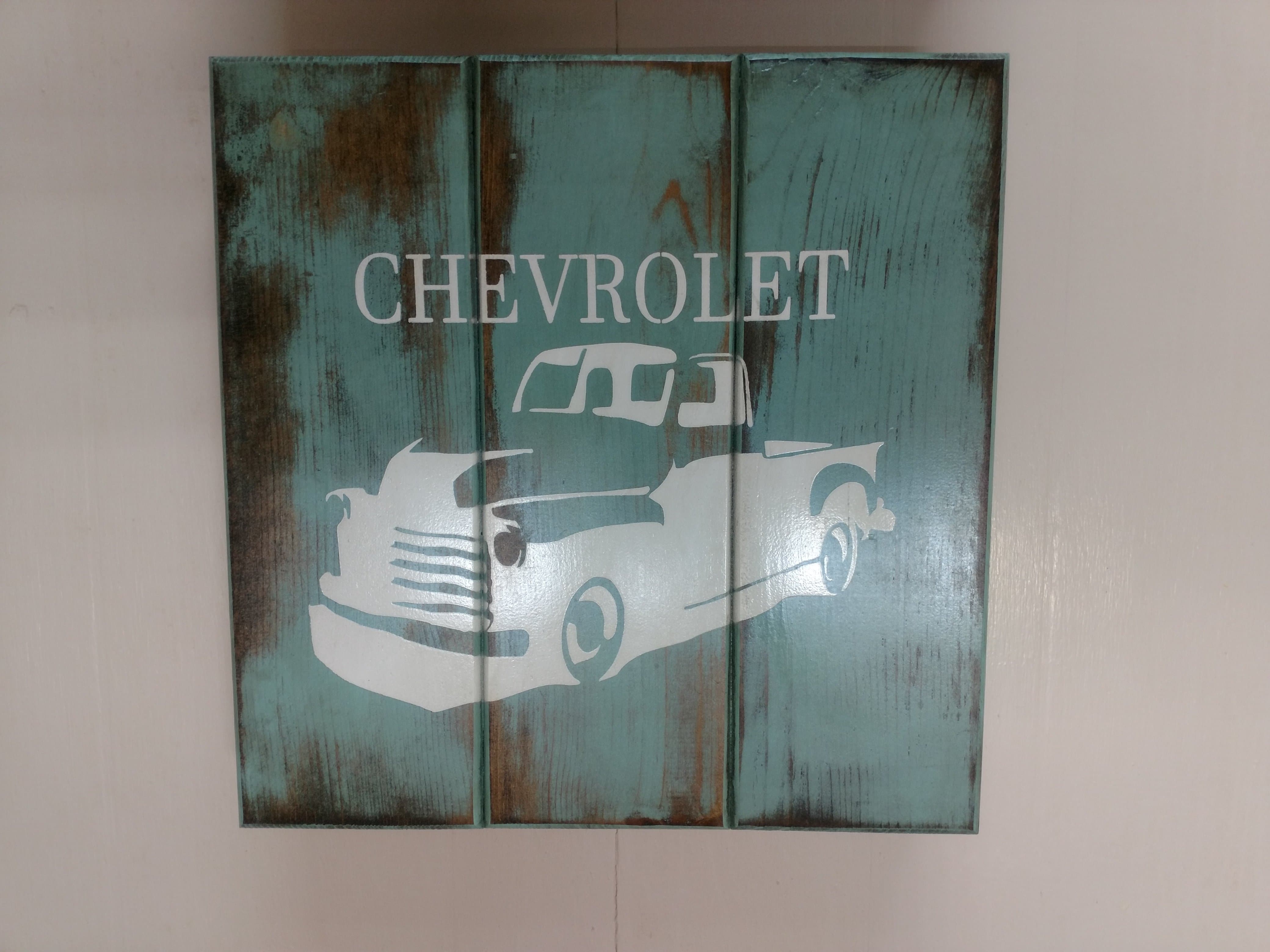Chevrolet wall art box.– Liberty Home Concealment