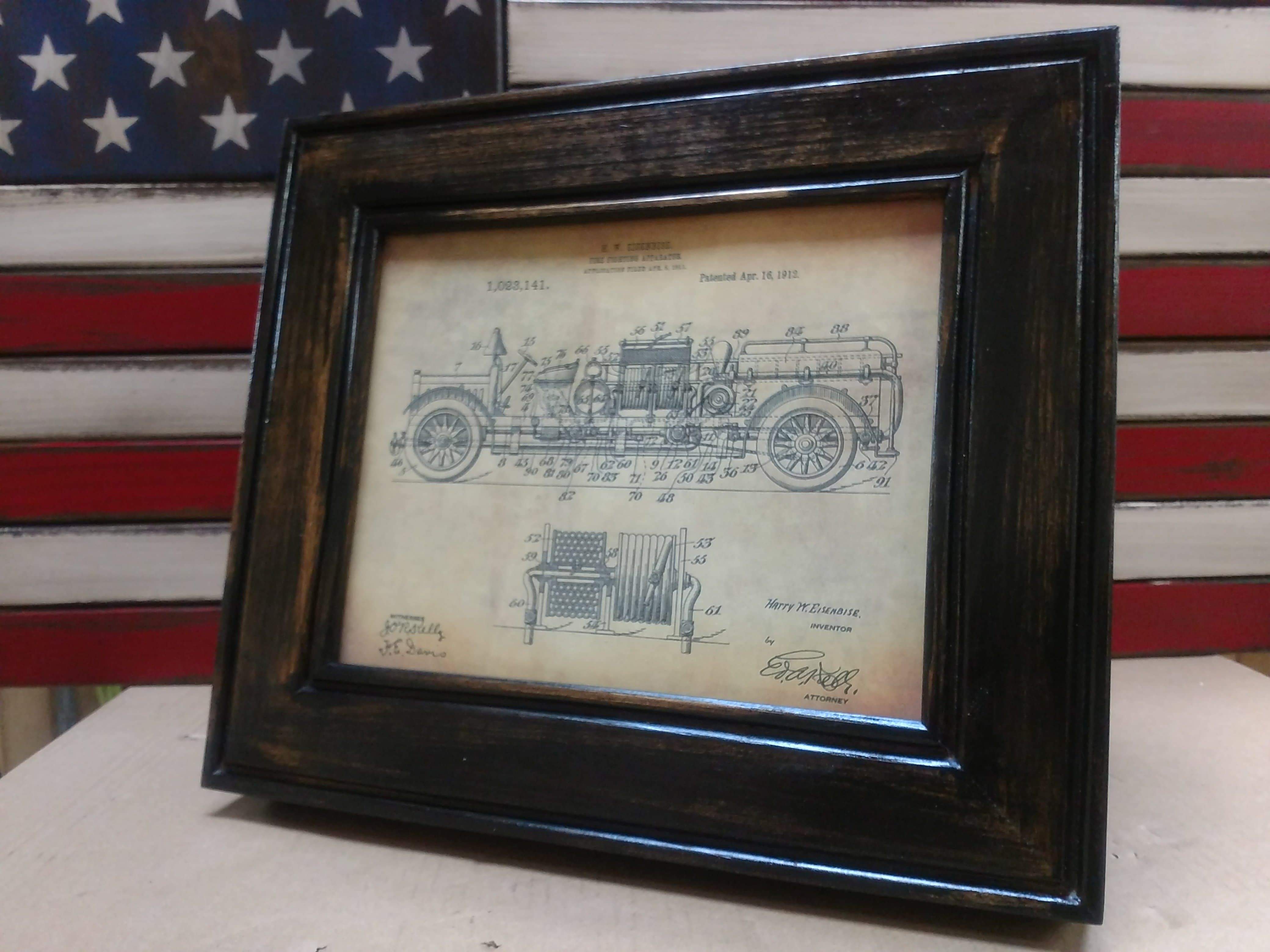 11" x 14" Concealment Picture Frame and Hidden Gun Safe– Liberty Home ...