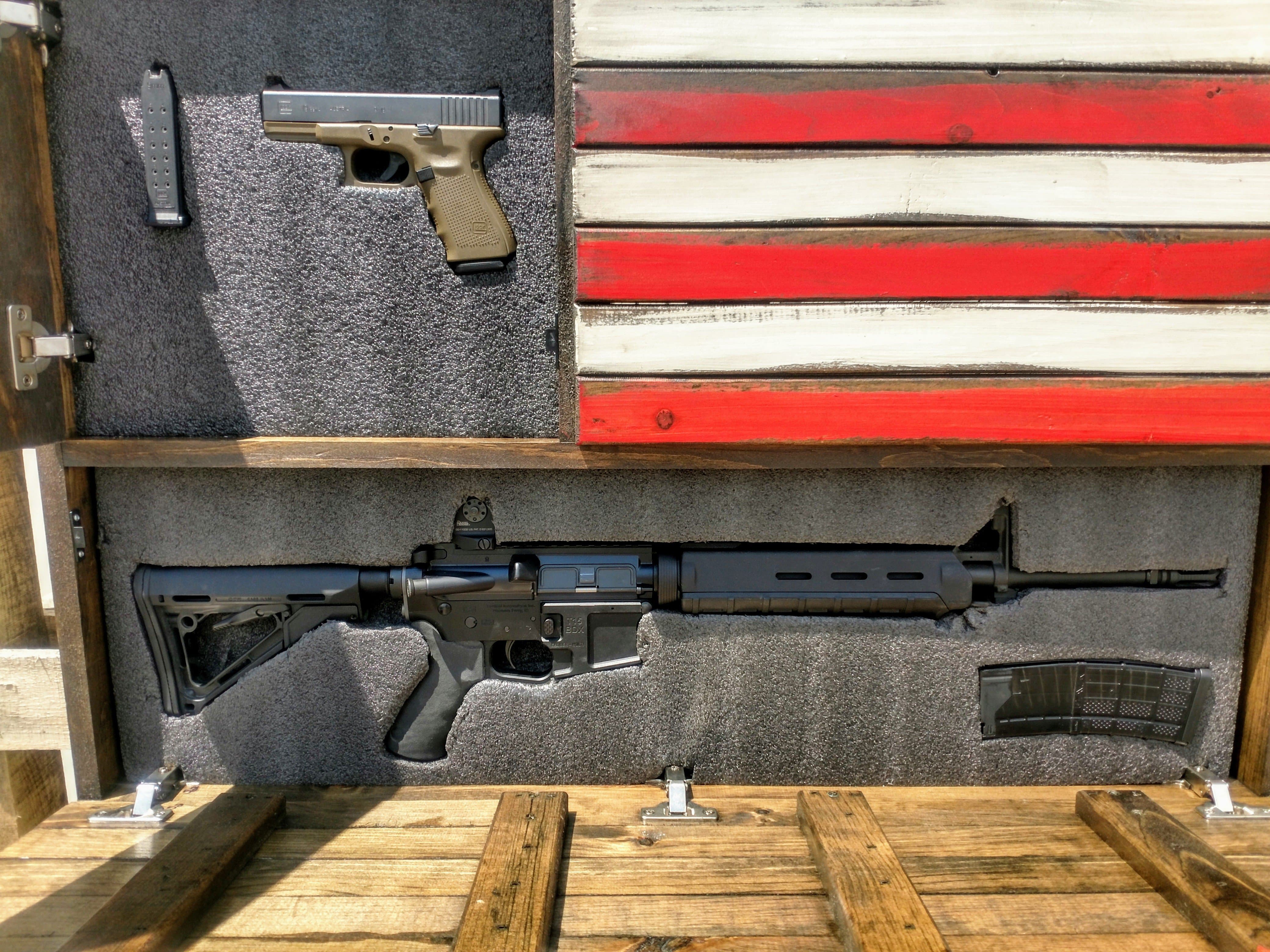 Large American Flag Gun Case - Liberty Home Concealment