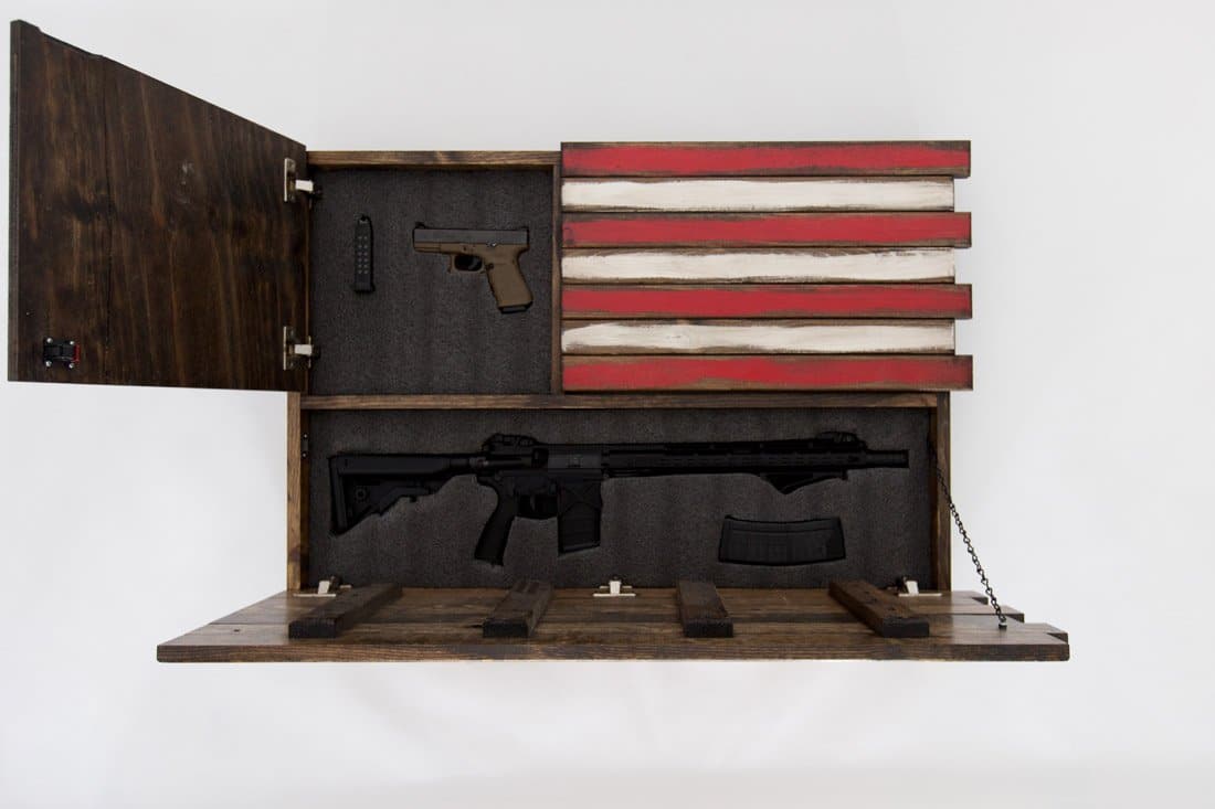 Large American Flag Gun Case - Liberty Home Concealment