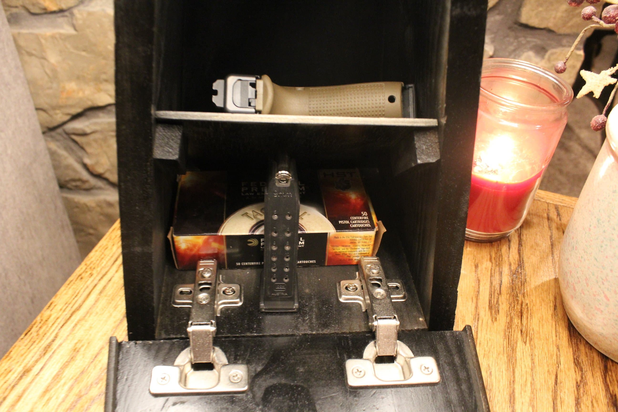 Lamp Gun Safe With Secret Compartment for Secure Storage– Liberty Home ...