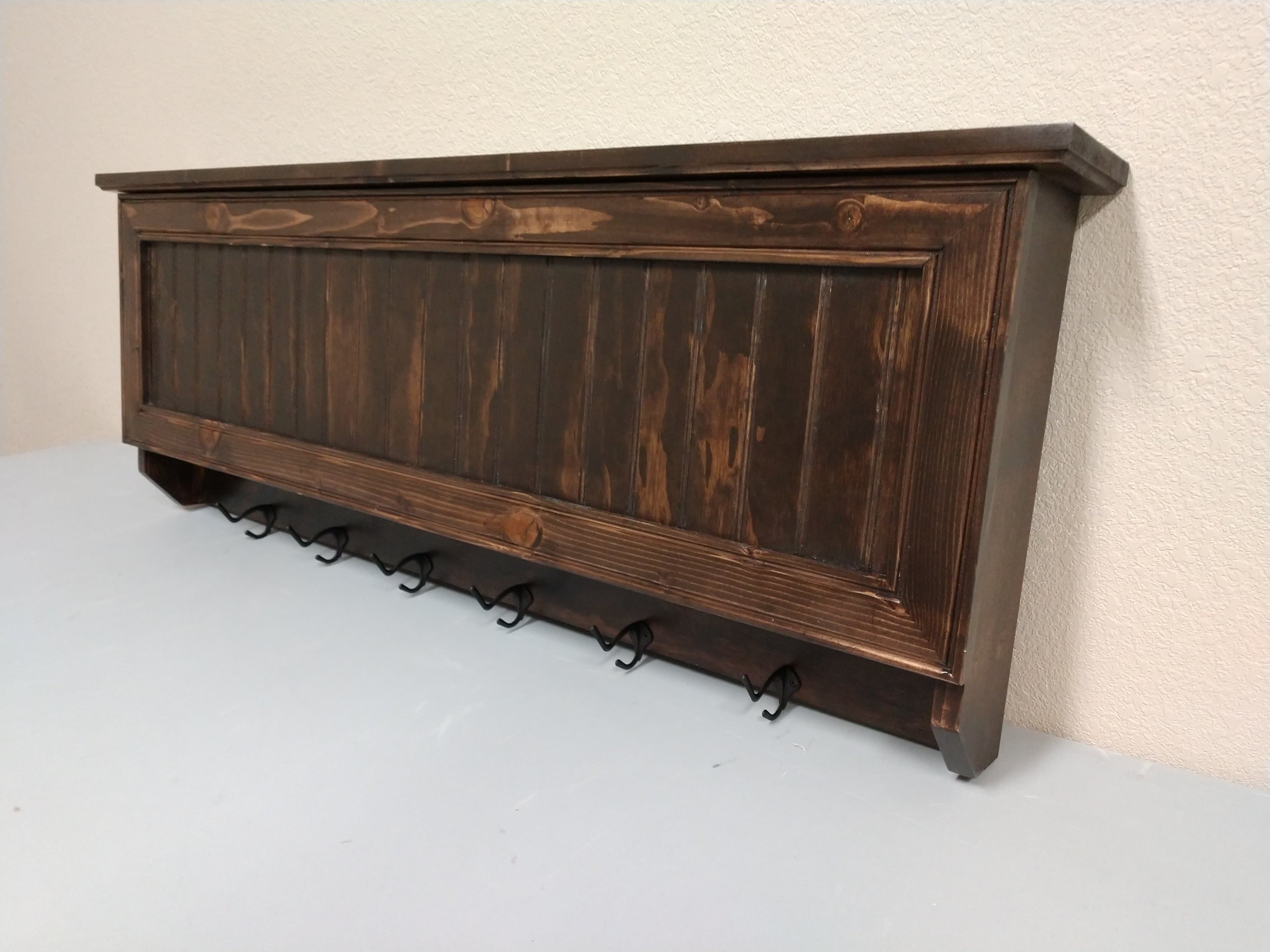 Large Coat Rack with Hidden Storage– Liberty Home Concealment
